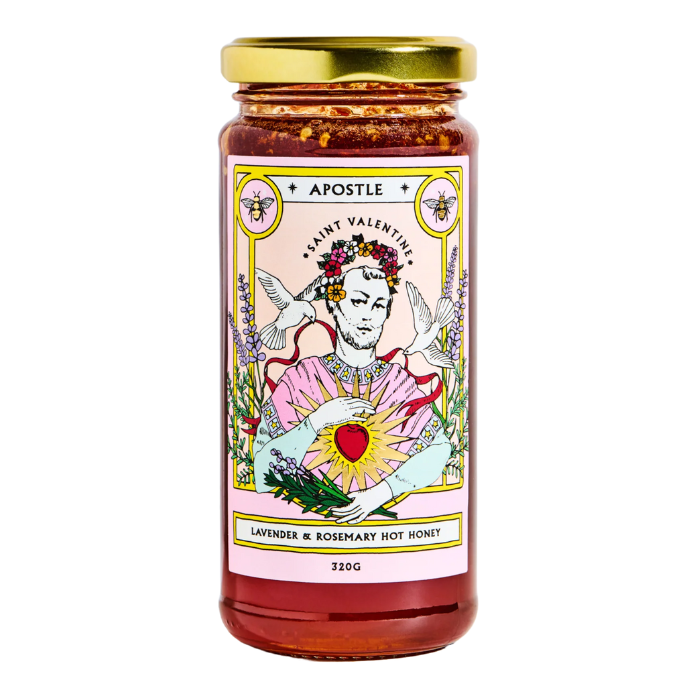 Apostle Hot Sauce - Saint Valentine Rosemary & Lavender Hot Honey 320g ...