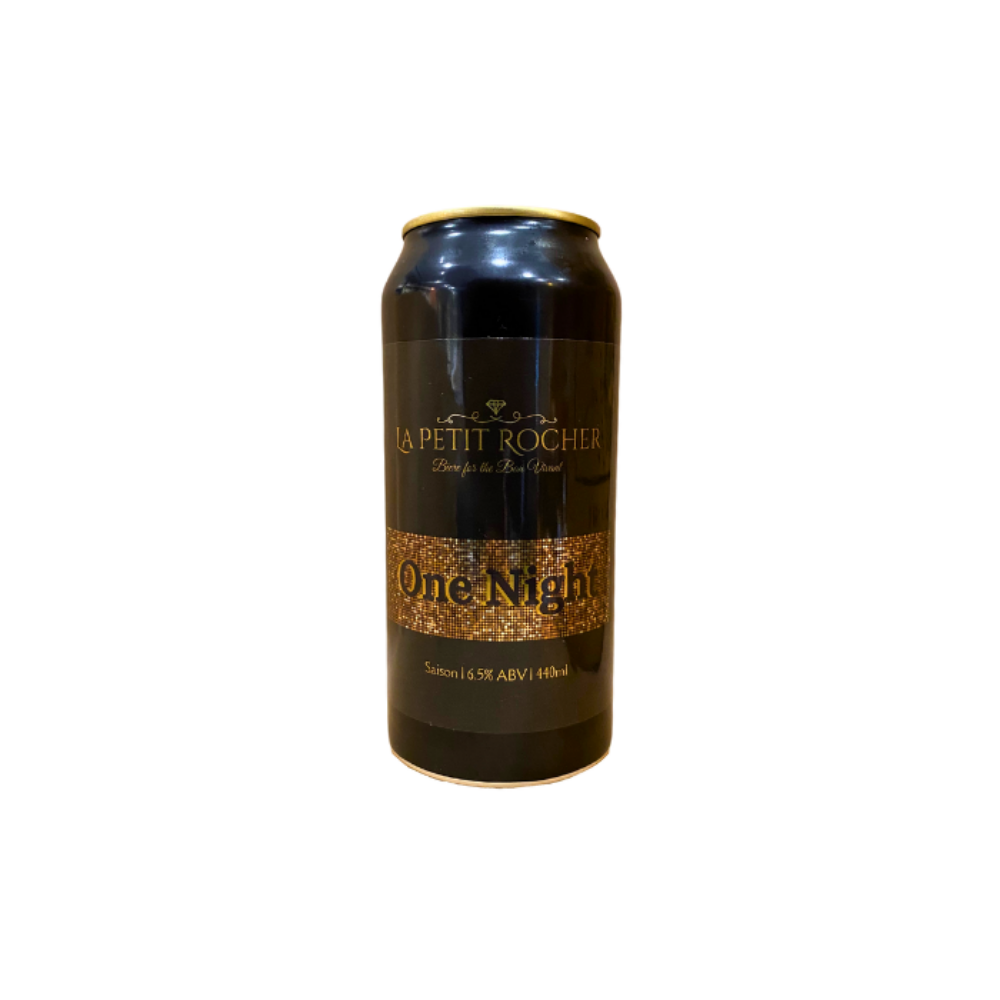 La Petit Rocher One Night Saison 440ml single – Craft Wine Store Australia